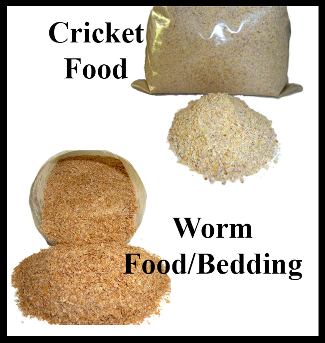 Food for Crickets and Worms: American Cricket Ranch